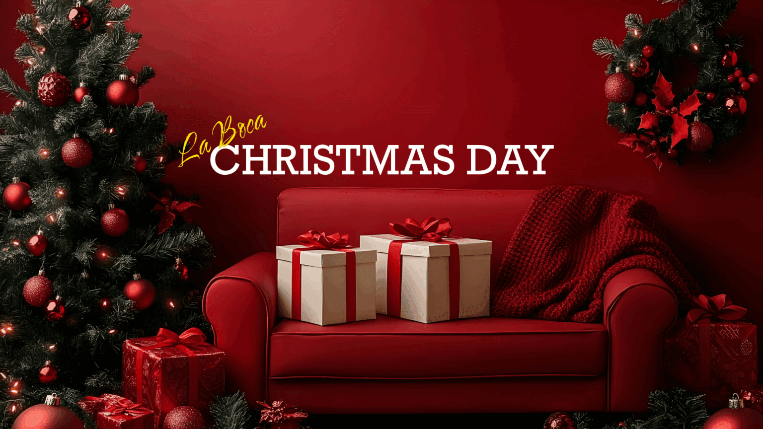 Christmas Day Lunch & Dinner Buffet | La Boca Bar and Grill Brisbane